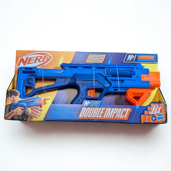 Nerf | Toys | Nerf N Series Double Impact Blaster Includes 2 N1 Darts ...